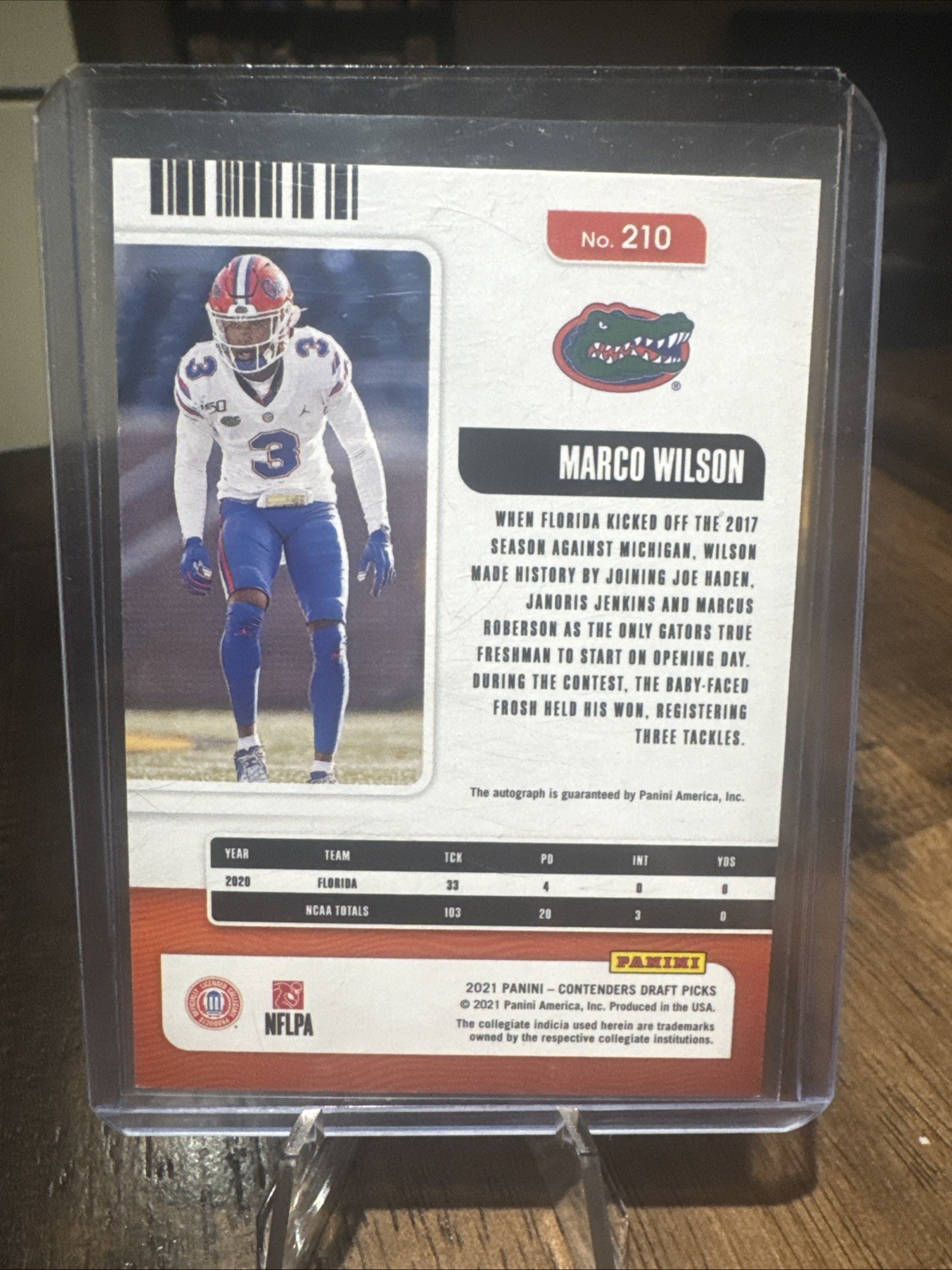 2021 Panini Contenders Draft Picks - College Ticket Autographs Marco ...