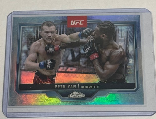 2025 Topps Chrome Ufc Petr Yan Frozen Refractor -4/0 | eBay
