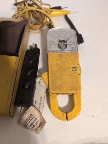 SPERRY SNAP-6 Clamp-On Ammeter/Voltmeter model OHM-525 Vintage With ...