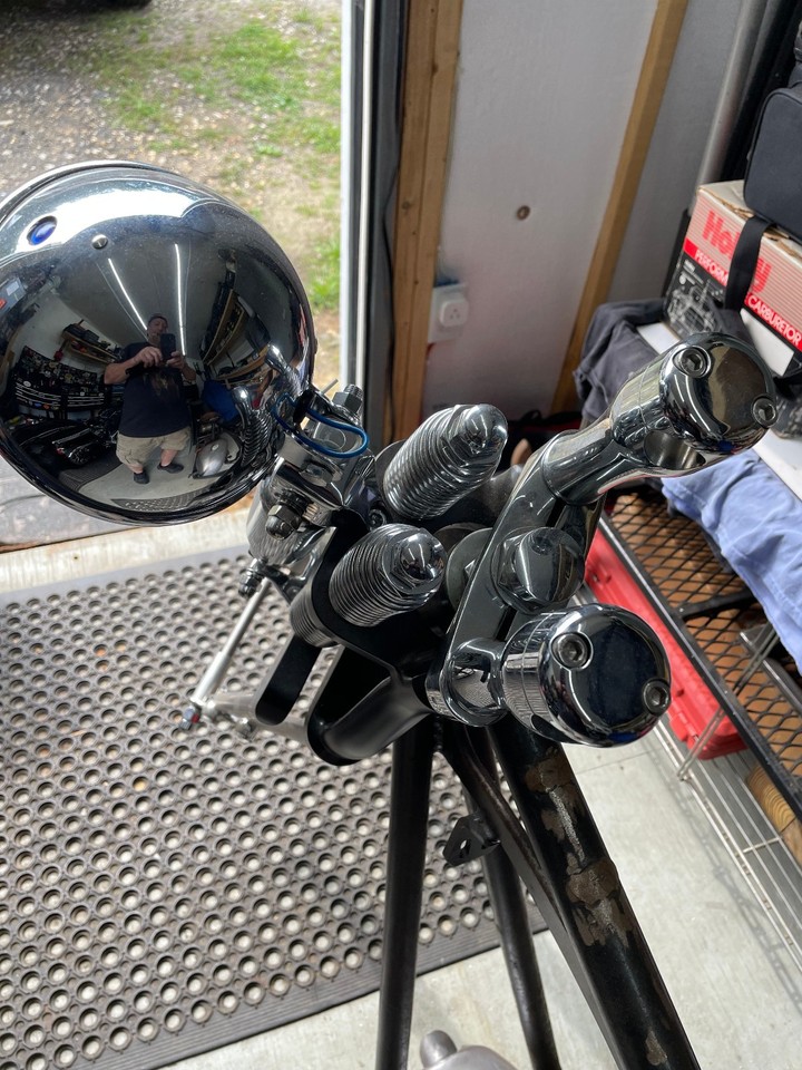 RIGID FRAME FOR HARLEY SHOVEL & EVO ROLLING CHASSIS 34* RAKE 4" UP ...