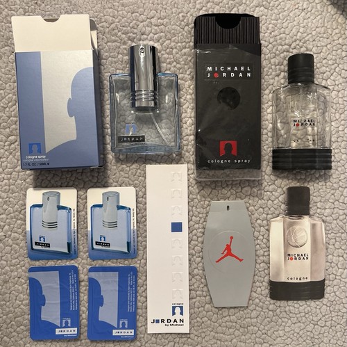 Vintage Bijan MICHAEL JORDAN Cologne, Test Strips, Samples &Jumpman ...