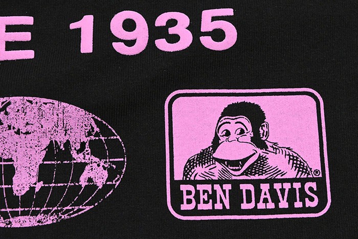 Ben Davis BEN DAVIS T-shirt short sleeve men's color logo (BENDAVIS C ...