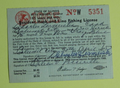 Licenses - Illinois Resident