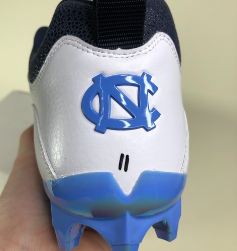 Nike Jordan Retro 10 Low Vapor Carbon UNC Tar Heels PE Football Cleats ...