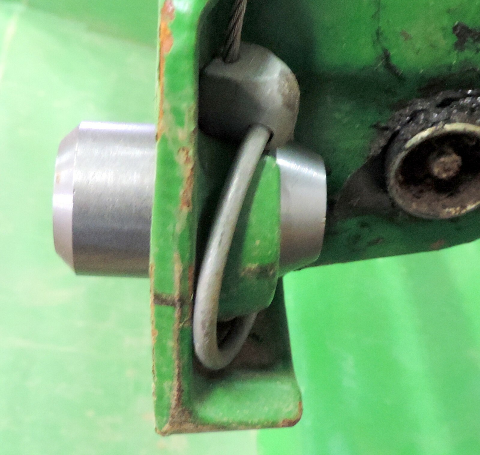 John Deere Quick Attach Loader Bucket Bottom Pins Lot of (2) USA 120R ...