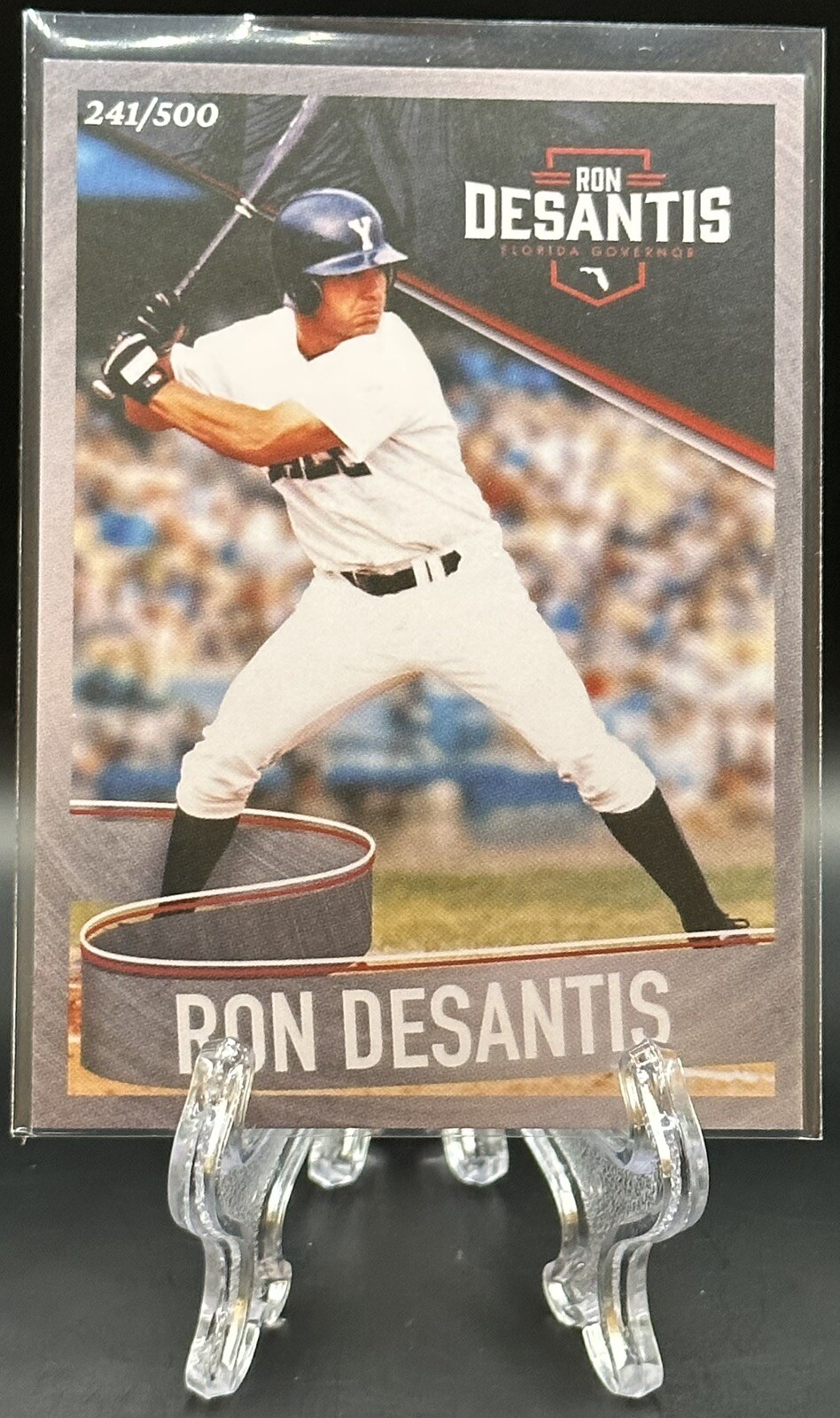 Ron Desantis Yale Baseball Rookie RC 241/500 - Florida Governor Limited ...