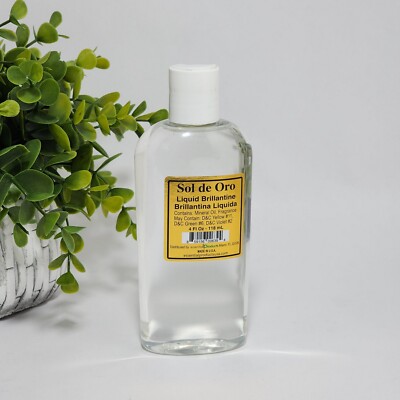 Sol de Oro liquid Hair brilliantine brillantina liquida cabello Clear 4 ...