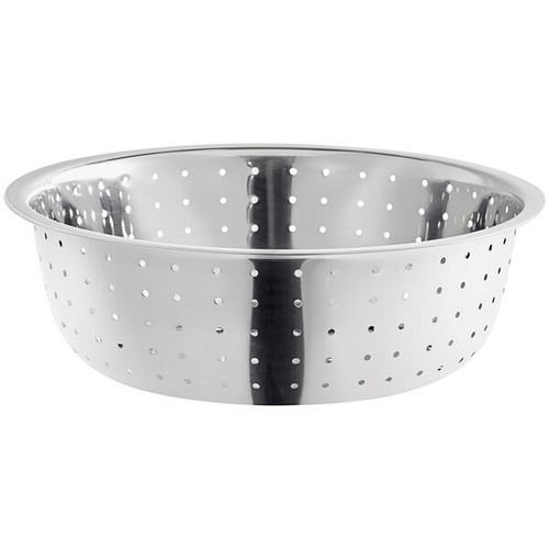Stainless Steel Chinese Colander with Large Holes (select size below ...