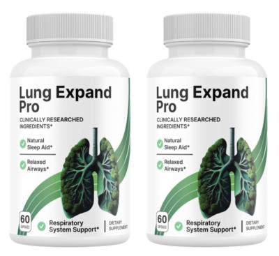 (2 Pack) Lung Expand Pro, LungExpandPro Advanced Supplement | eBay