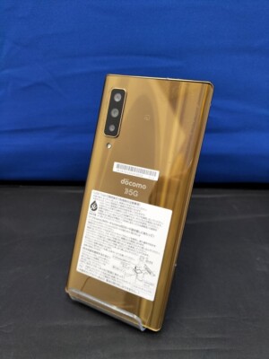 FUJITSU ARROWS NX9 F-52A 5G Android Phone Unlocked Gold Waterproof USB ...