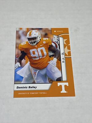 2023 ONIT Tennessee Volunters FOOTBALL card DOMINIC BAILEY | eBay
