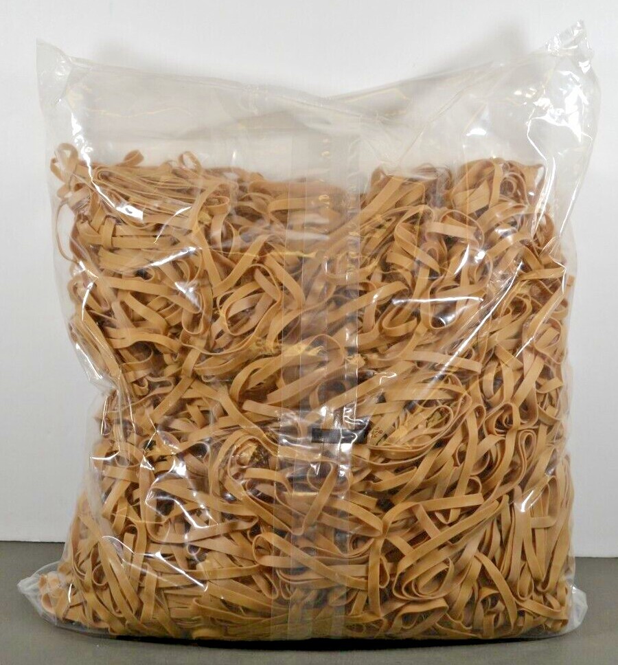 ULINE S-15806 Rubber Bands 5 LB Bulk Bag Approx. 2125 bands CH-A5 ...