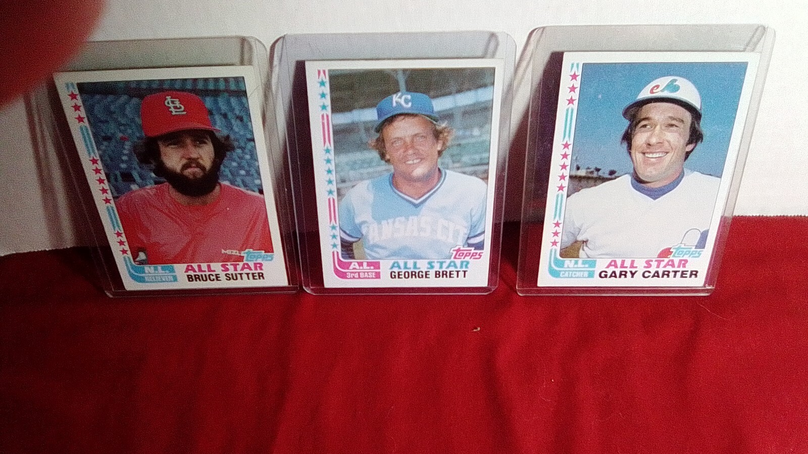 Topps All-star 1982 #344 347 and 549 | eBay