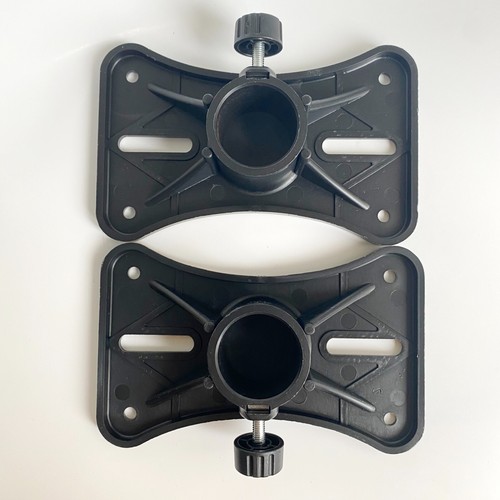 Universal Plastic Mounting Tripod Pole DJ/PA Speaker Adapter Brackets ...