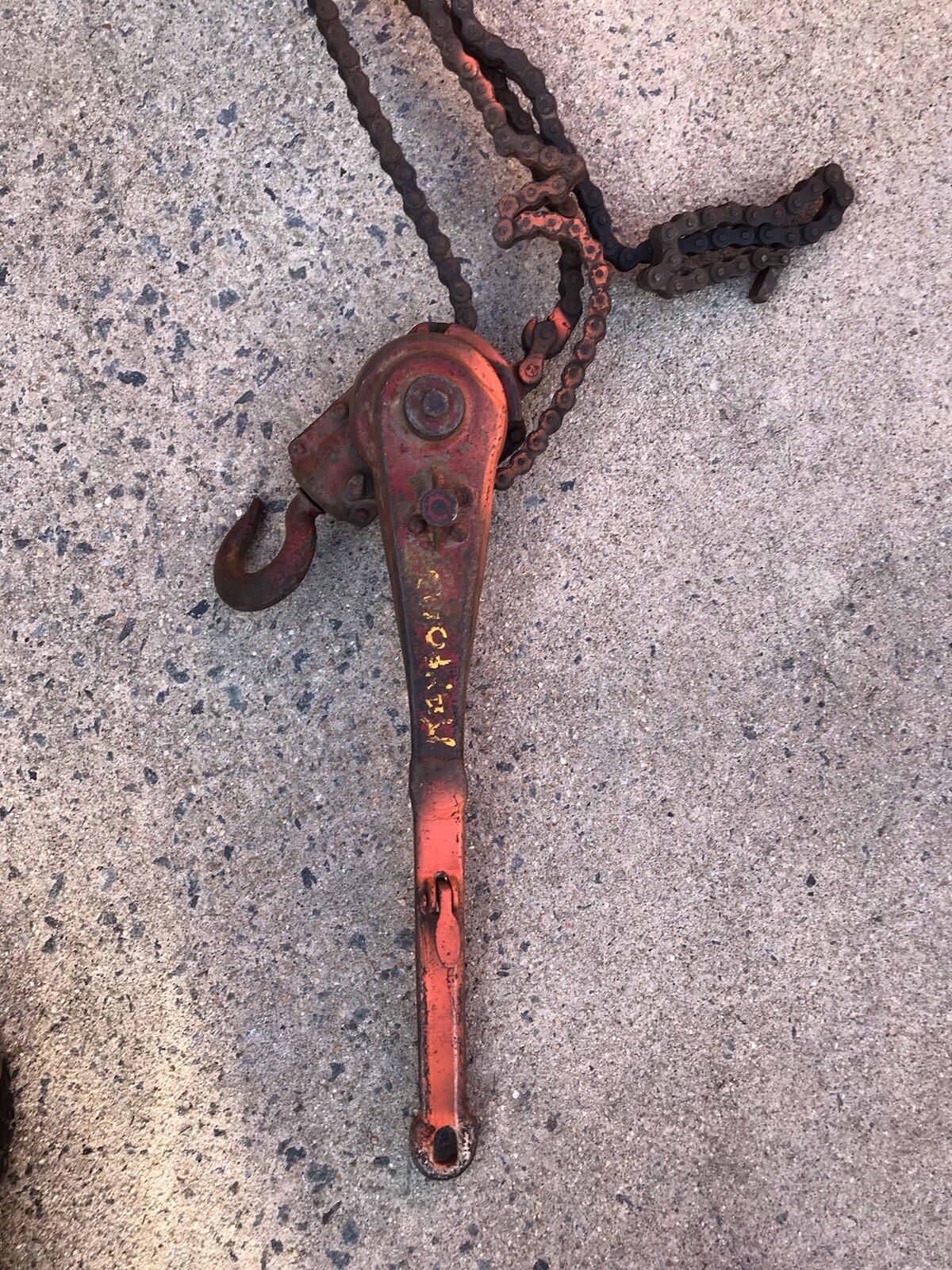 COFFING 3/4-1-1/2 ton Chain Fall Hoist | eBay