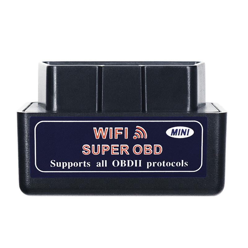 Car Diagnostic Testing Tool OBD2 OBDII WIFI Auto Scanner Adapter Super ...