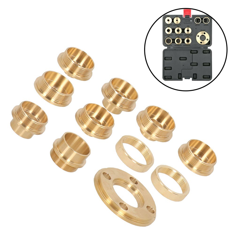Achieve Precision and Consistency with 11PCS Brass Template Router ...