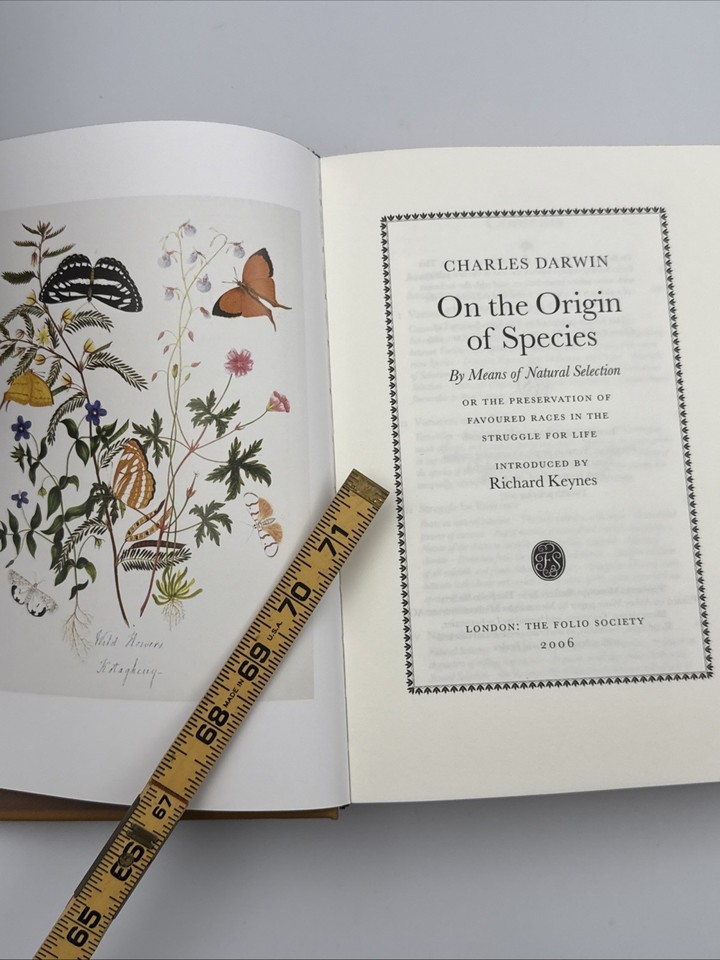 On The Origin of Species Charles Darwin FOLIO SOCIETY London 2006 | eBay