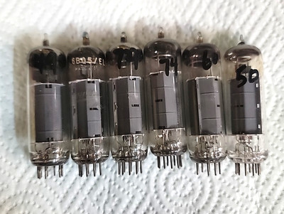 6 pieces 6BQ5 Vacuum Tube tested. Please read. | eBay
