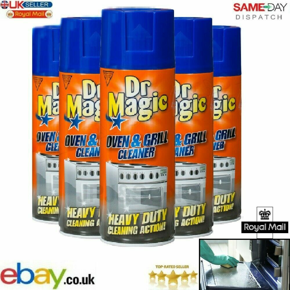 Dr Magic Oven Grill & BBQ Cleaner Heavy Duty Action Cleaning Spray ...