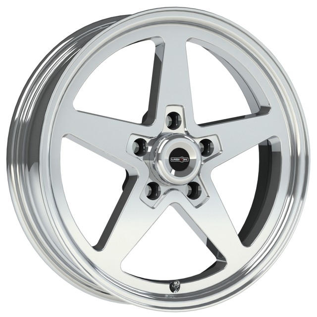 Vision 571 Sport Fits Star II 15x4 -19mm Polished Wheels Rims 15" Inch ...
