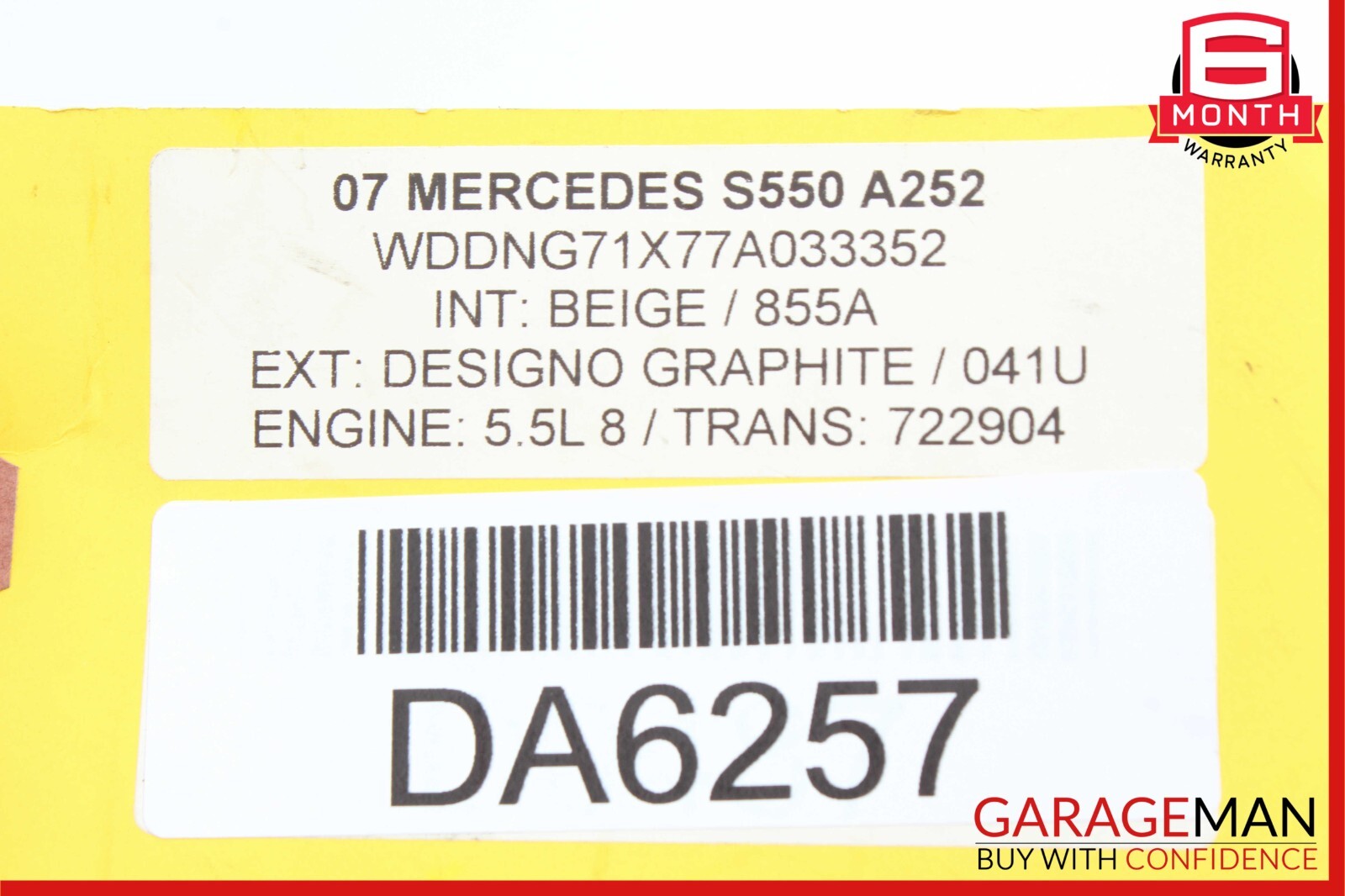 07-14 Mercedes S550 CL550 Electric Power Supply Control Fuse Box Module ...