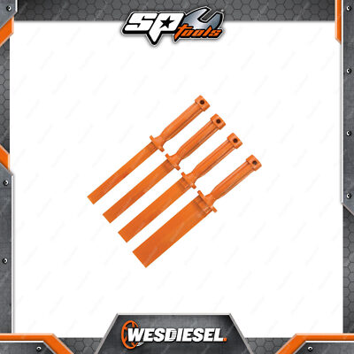 SP Tools 4 Pieces of Poly Scraper Set - Includes 20mm 22mm 25mm 38mm ...