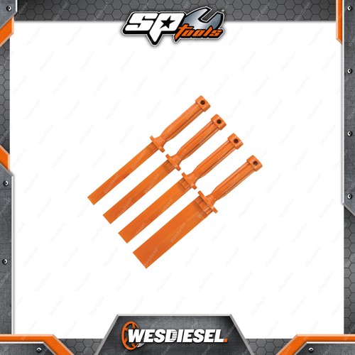 SP Tools 4 Pieces of Poly Scraper Set - Includes 20mm 22mm 25mm 38mm ...