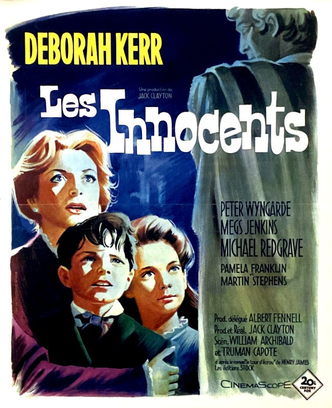 Deborah Kerr Michael Redgrave THE INNOCENTS J Clayton 1961 FRENCH ...