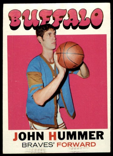1971 TOPPS JOHN HUMMER 125 NRMT BASKETBALL BUFFALO BRAVES | eBay