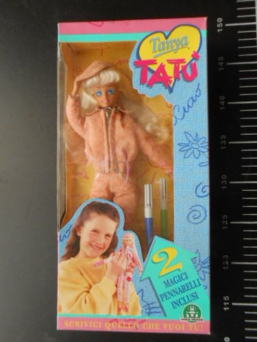 Tanya Tatù Con Pennarelli Like Barbie Giochi Preziosi Vintage Doll ...
