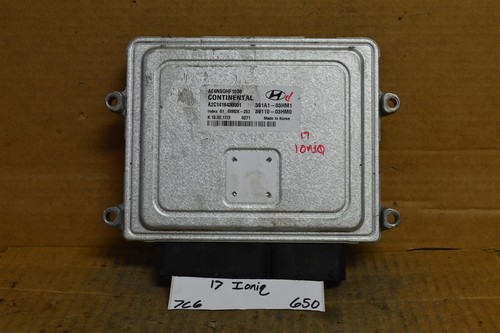 2017-19 Hyundai Ioniq Engine Control Unit ECU 391A103HM1 Module 650-7c6 ...