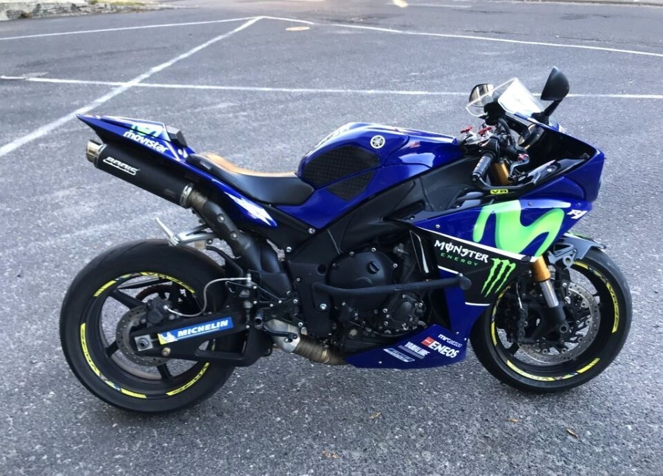 Yamaha YZF R1 2009-2014 crash cage engine guard crash bars stunt race ...