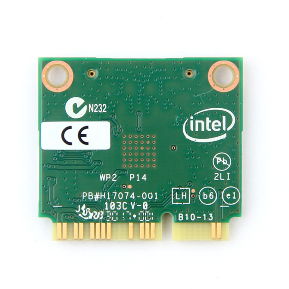 1200Mbps Wireless Mini PCI-E Intel 7260HMW Dual Band WiFi Network ...
