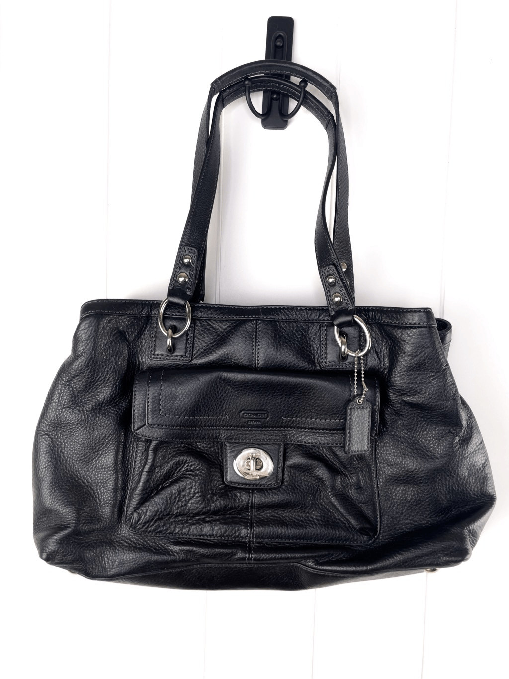 Coach Penelope Soft Pebbled Leather Carryall Satchel … - Gem