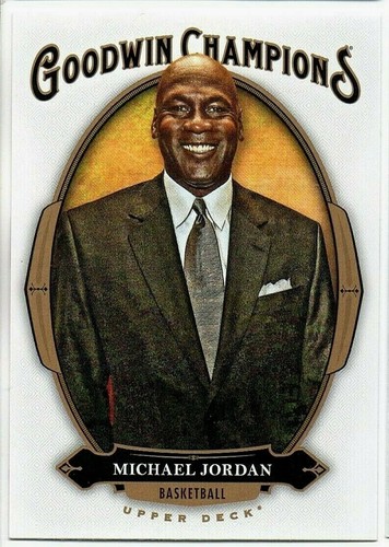 2020 UPPER DECK MICHAEL JORDAN GOODWIN CHAMPIONS #1 BASKETBALL CARD ...
