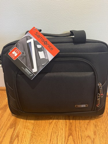 Samsonite Xenon 2 Ultra Portfolio 13” Laptop Briefcase Black - New With ...