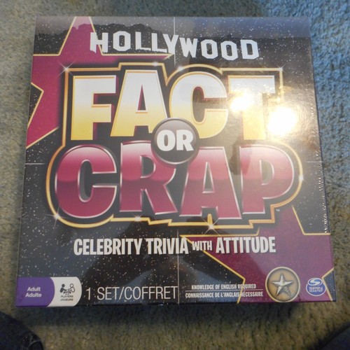 Hollywood Fact or Crap Celebrity Trivia Game (NEW) | eBay