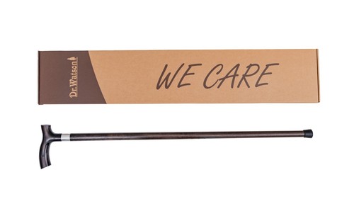 Dr. Watson Handcrafted Wooden Walking Stick With Fritz Handle Walking ...