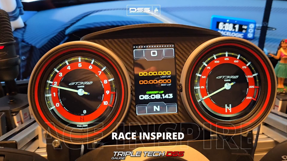 Sim Racing Dashboard DDU | Dual or Triple Screen Gauge Touch Screen ...