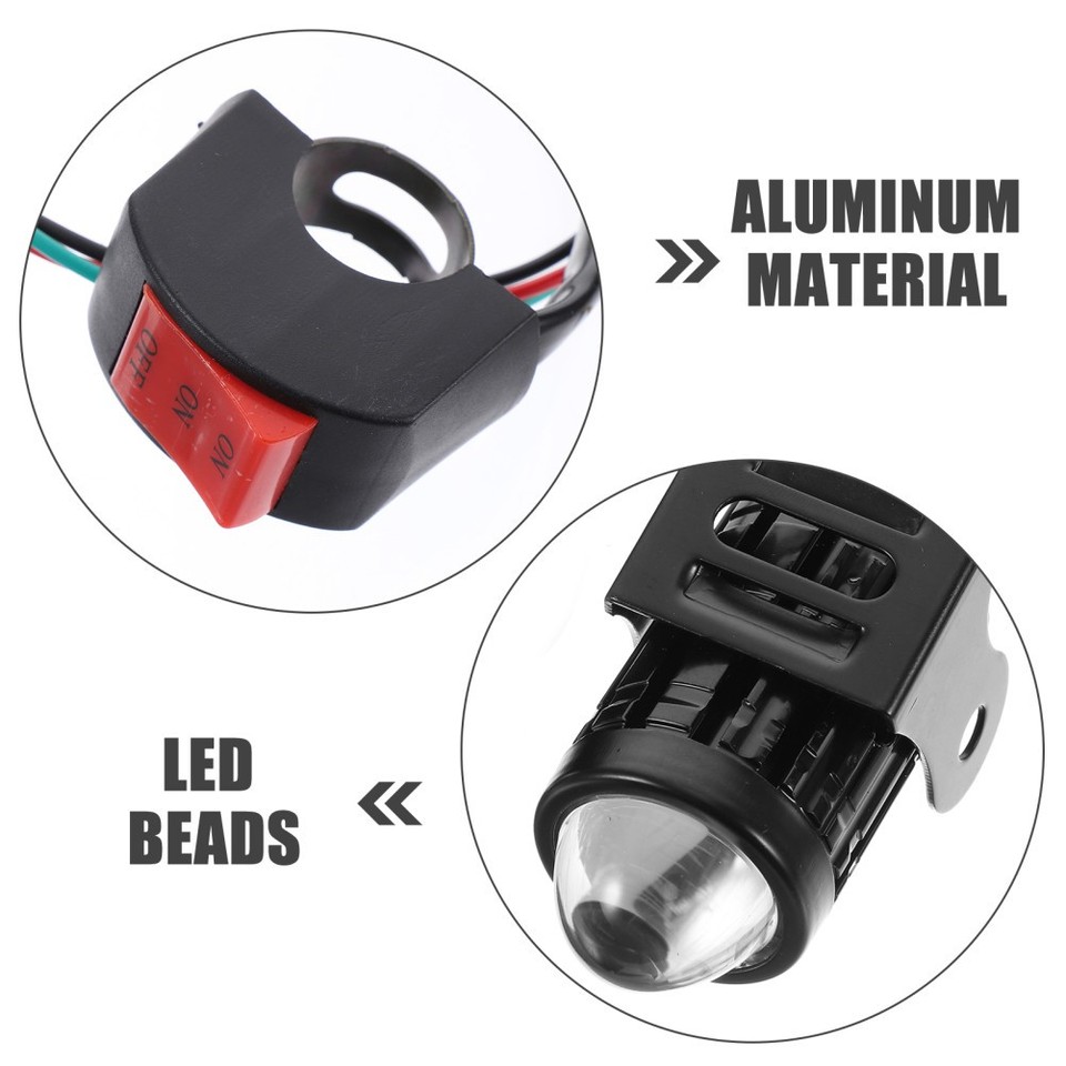 Motorcycle Spotlight Motorbike Headlamps Headlight for Headlights ...