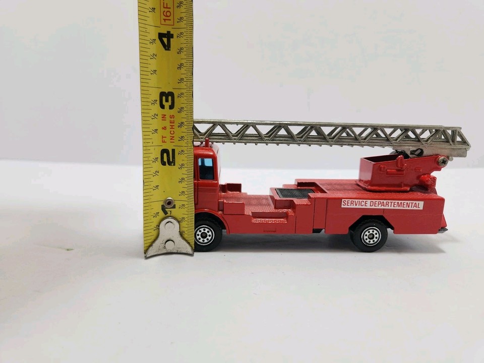 Vintage Solido TonerGam Mercedes LP-1418/46 Fire Truck France Diecast ...