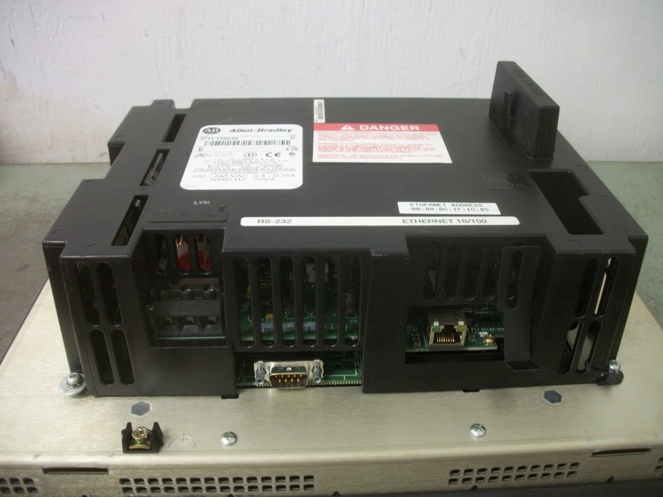 ALLEN-BRADLEY PANELVIEW 1000 TOUCHSCREEN OPERATOR INTERFACE DISPLAY ...