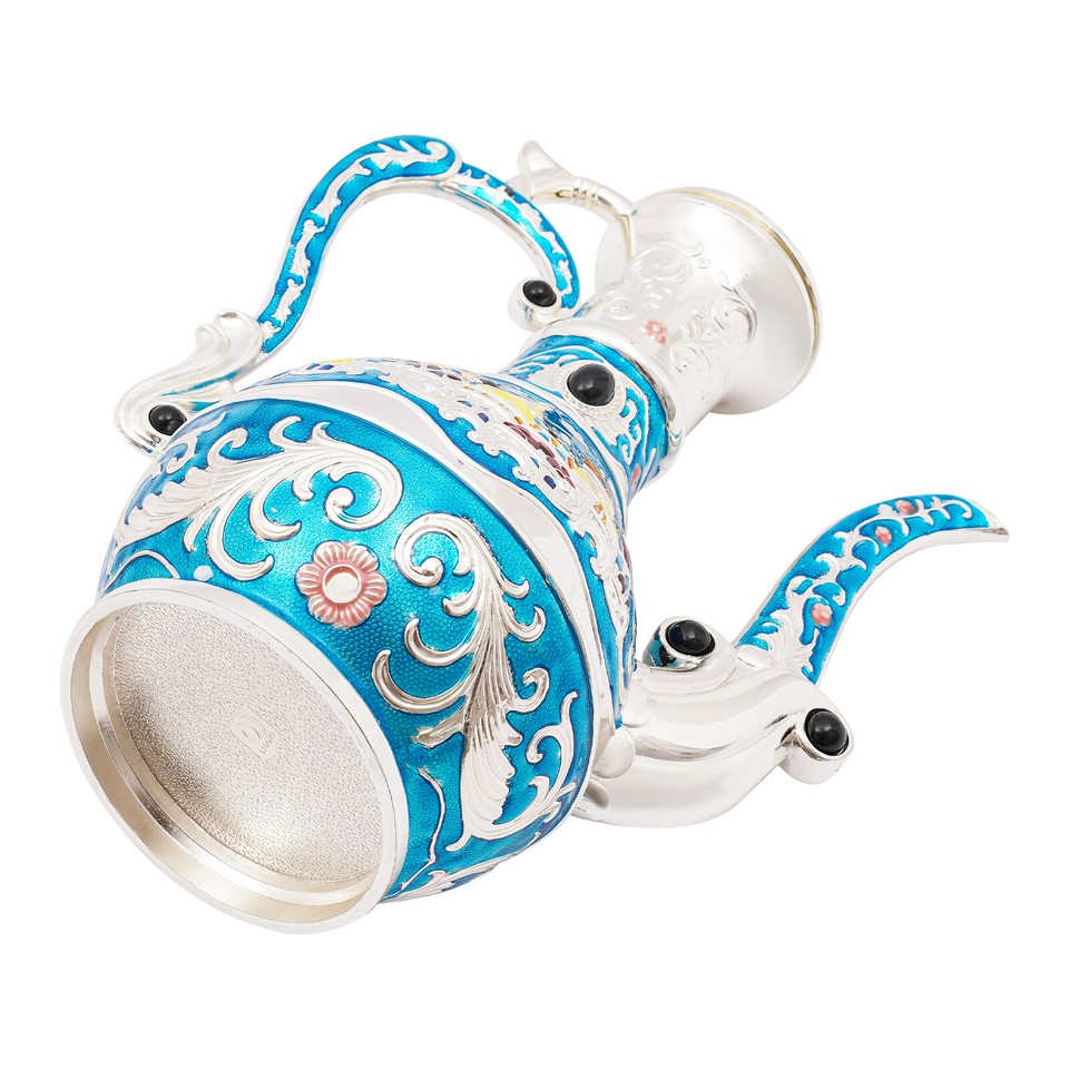Castle Pattern Tea Set (wine Set A Pot Of 6 Cups) Handicraft Teapot And ...