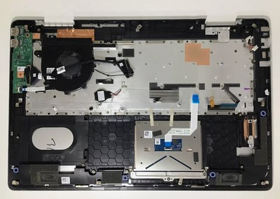 Dell Inspiron 17 7778 Keyboard replacement, w/Touchpad, Palmrest, Fan ...