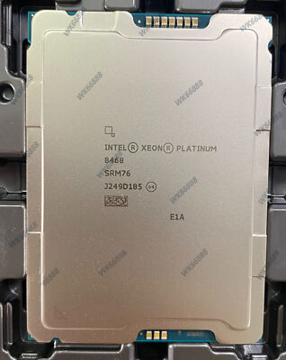 Intel Xeon Platinum 8468 (QS) 48C/96T 2.1GHz 350W LGA4677 Server CPU ...