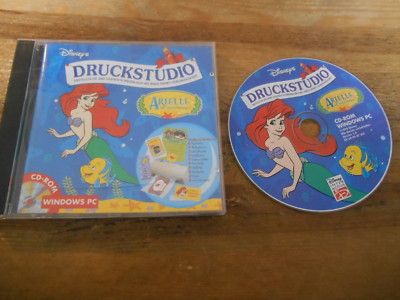 SPIEL PC CD-ROM Disney Druckstudio Arielle (1 Disc) DISNEY INTERACTIVE ...