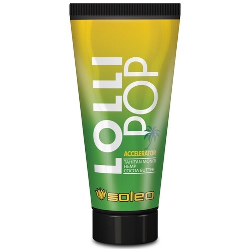 SOLEO LOLLIPOP SUNBED TANNING LOTION CREAM ACCELERATOR NO TINGLE ...