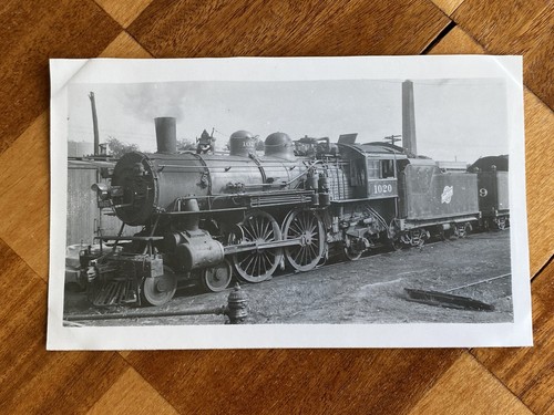 Chicago North Western Railroad Locomotive 1020 Vintage Photo C&NW | eBay