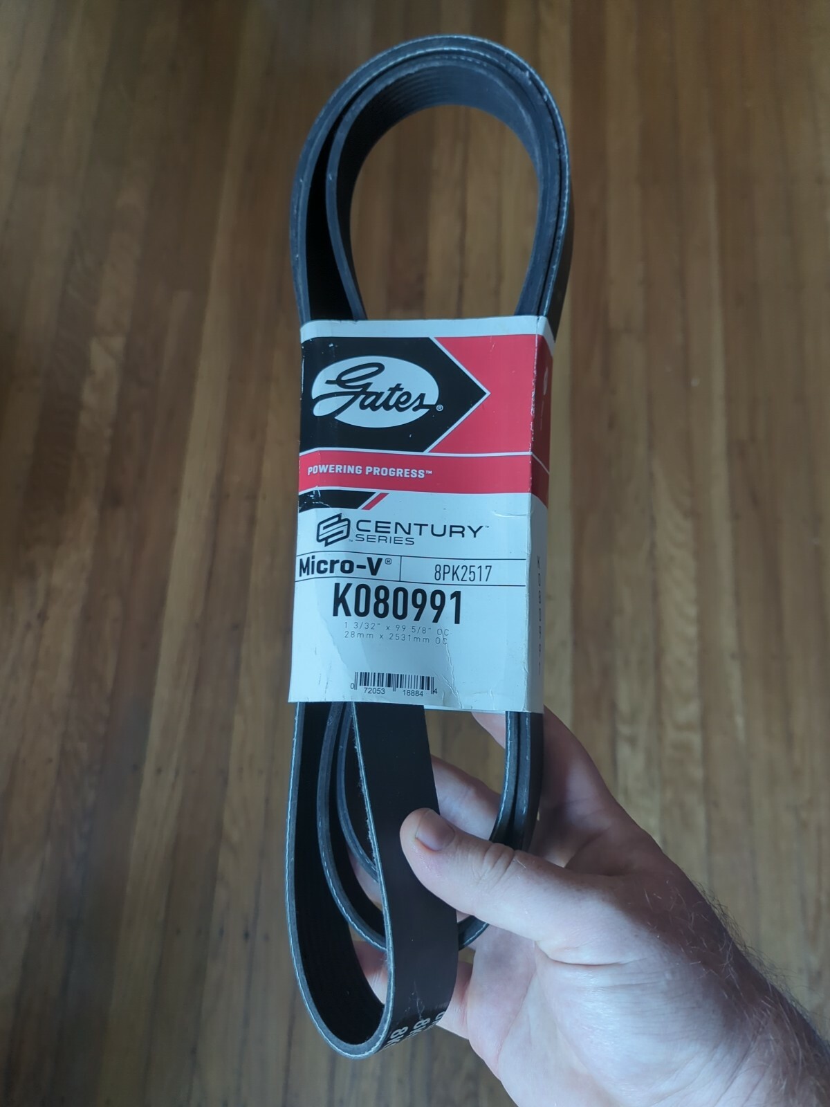 Serpentine Belt-Premium OE Micro-V Belt Gates K080991 for sale online ...